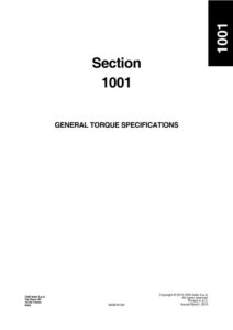 Service manual New Holland W110C (Tier 4) Wheel Loader | 84581910A