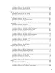 Service manual HP Color LaserJet Managed E786 Series, E78625, E78630 ...